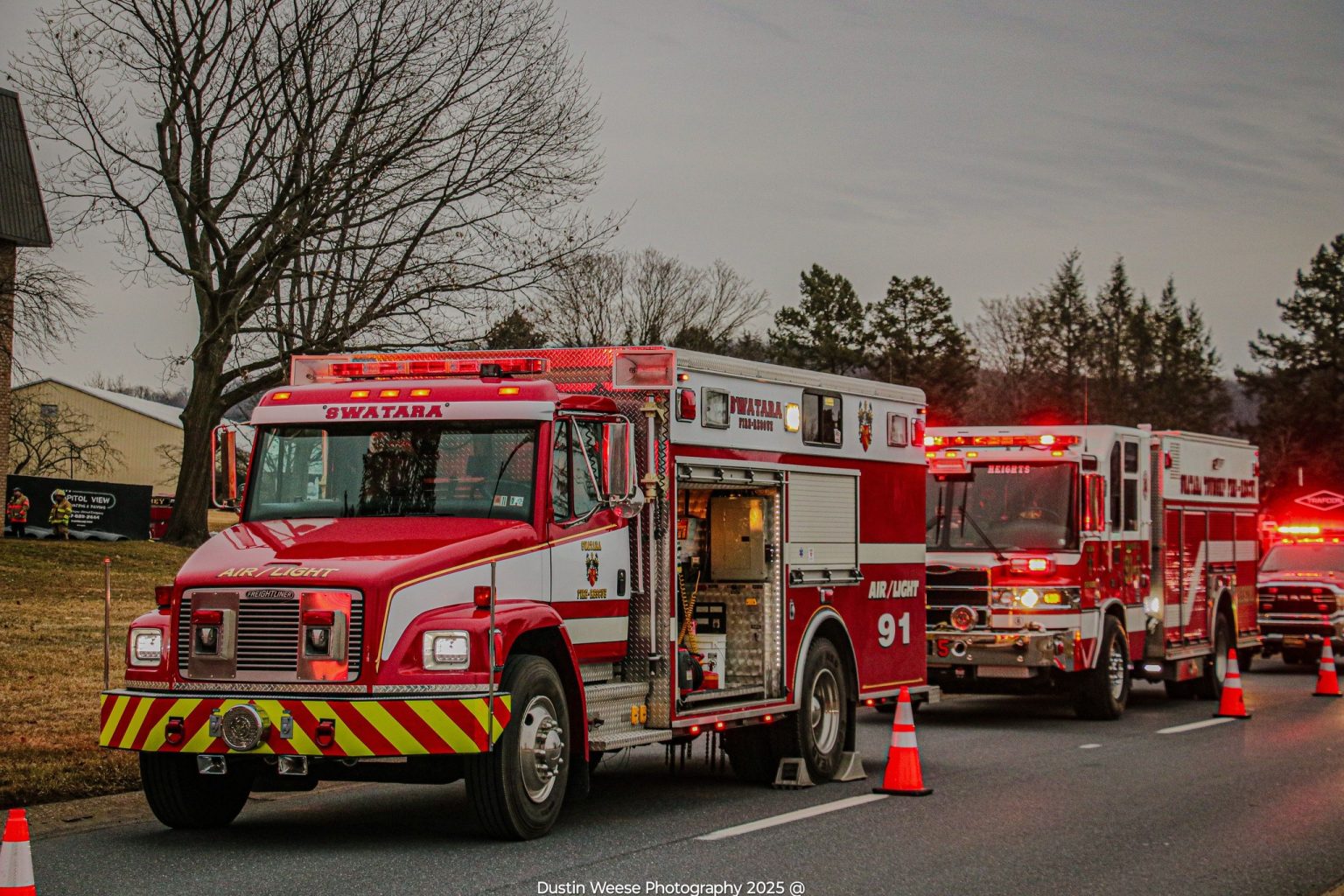 Hershey Apartment Fire - Swatara Township Fire & Rescue